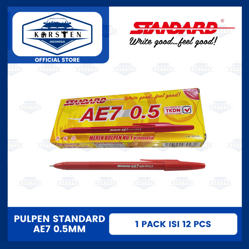 Jual Pulpen | Bolpen | Pena Standard AE7 0.5mm | Shopee Indonesia
