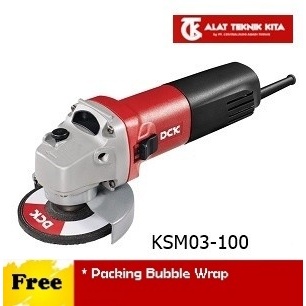 Jual Gerinda DCK KSM03-100A / KSM13-100 mesin gerinda tangan 4 Inch angle grinder 4" | Shopee ...
