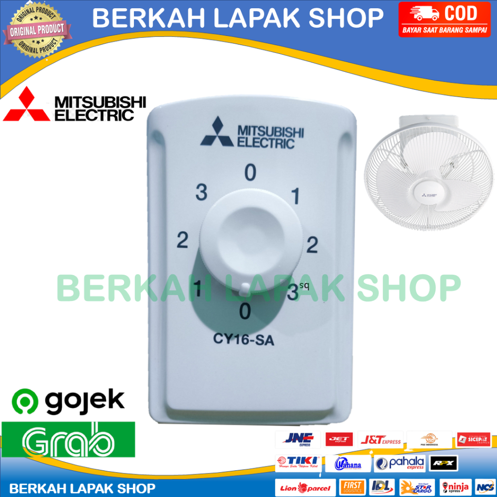 Jual saklar kipas mitsubishi switch regulator kipas ceiling fan CY16SA ...