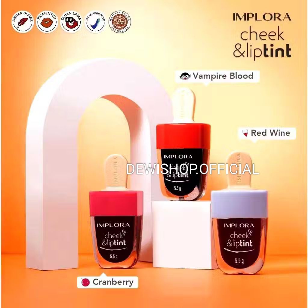 Jual dewiedishop IMPLORA CHEEK & LIPTINT | Shopee Indonesia