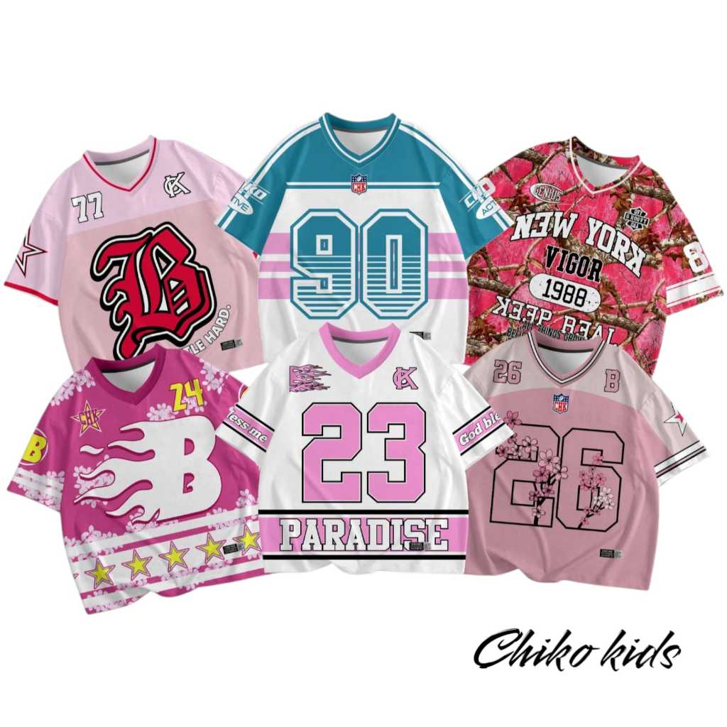 Jual Jersey oversize anak usia 2-12 tahun/bahan premium/jersey rugby ...