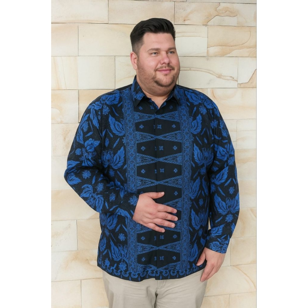 Jual Kemeja dan Atasan Batik Baduy tapak kebo size jumbo | Shopee Indonesia