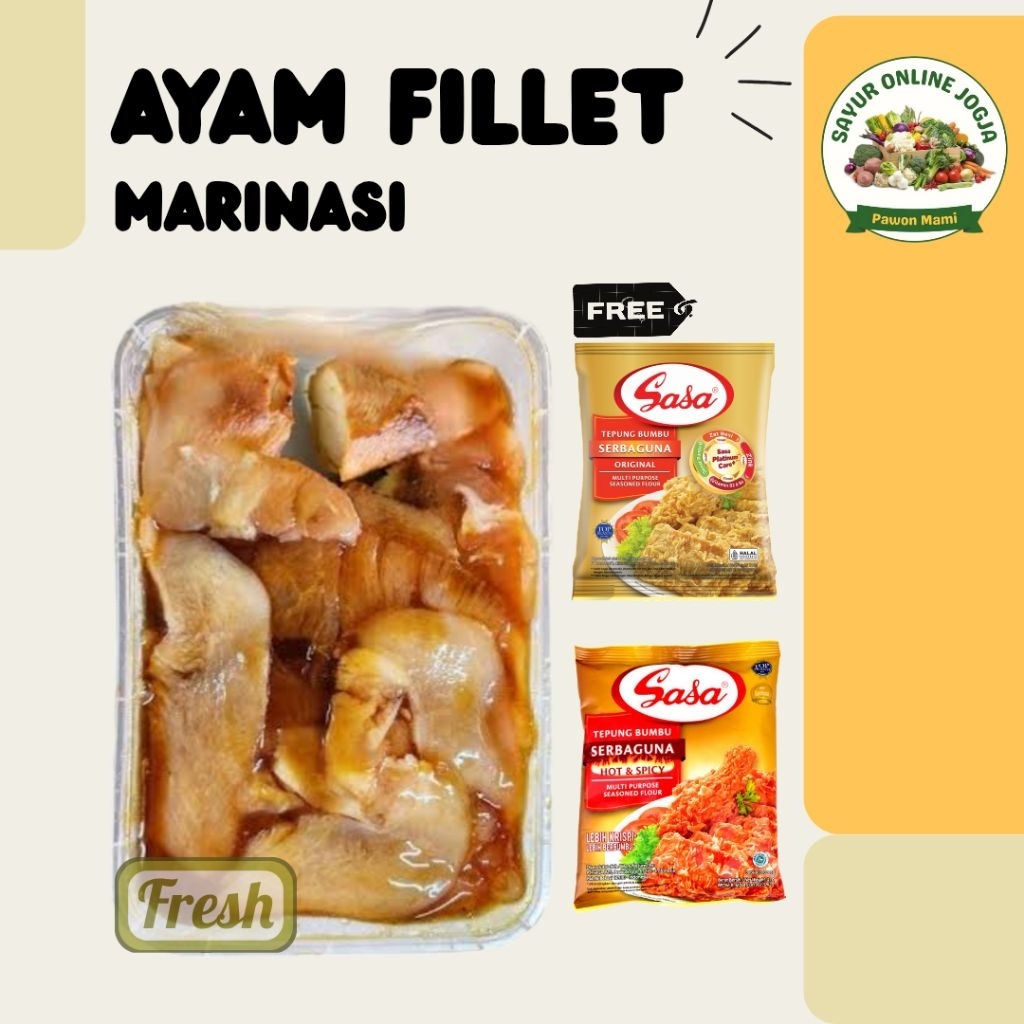 Jual Ayam fillet tepung ayam fillet marinasi - PAWON MAMI SAYUR ONLINE ...