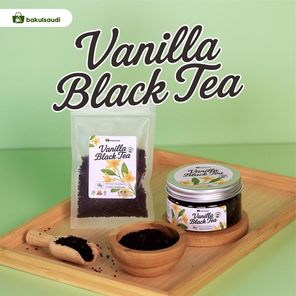 Jual Vanilla Black Tea Organic / Teh Hitam Vanilla Organik | Shopee ...