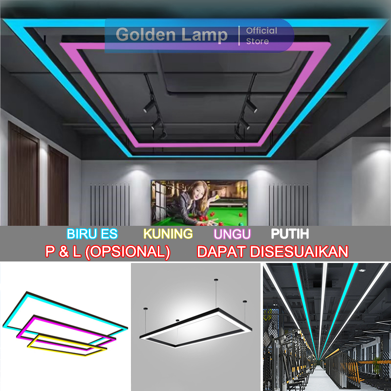 Jual Lampu Gantung LED Aula Biliar & Cuci Mobil - Lampu Kerja Kantor ...