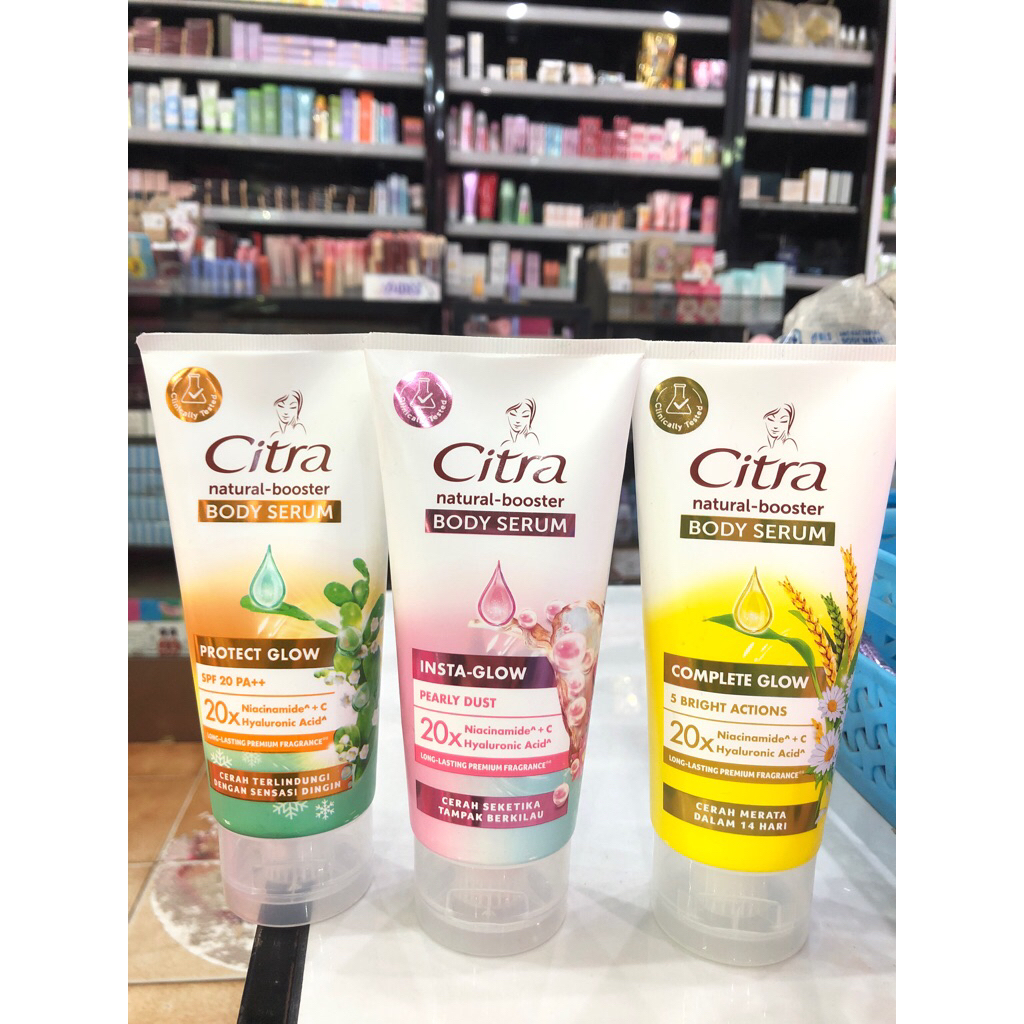 Jual CITRA NATURAL BOOSTER BODY SERUM 180ml | Shopee Indonesia
