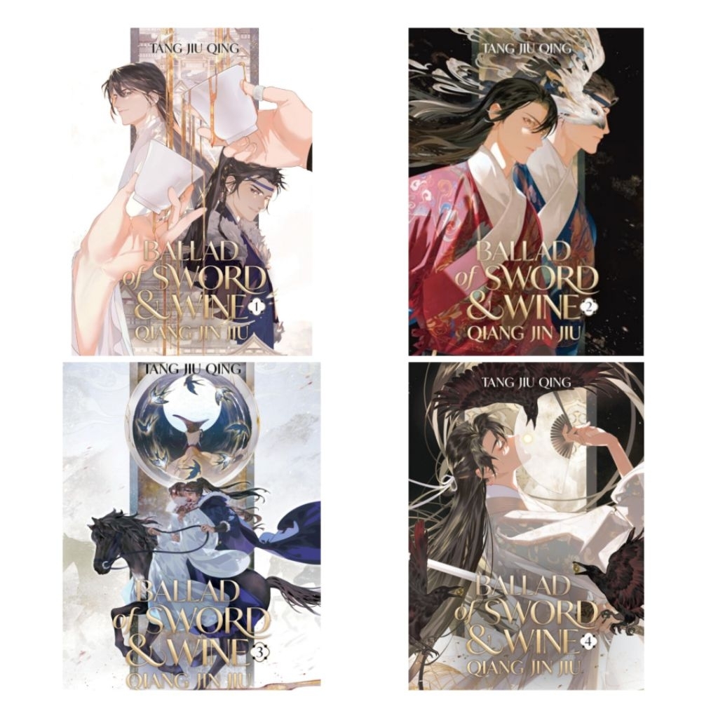 Jual Ballad of Sword and Wine: Qiang Jin Jiu (Novel) Vol. 1-4( english dan indonesia) | Shopee ...