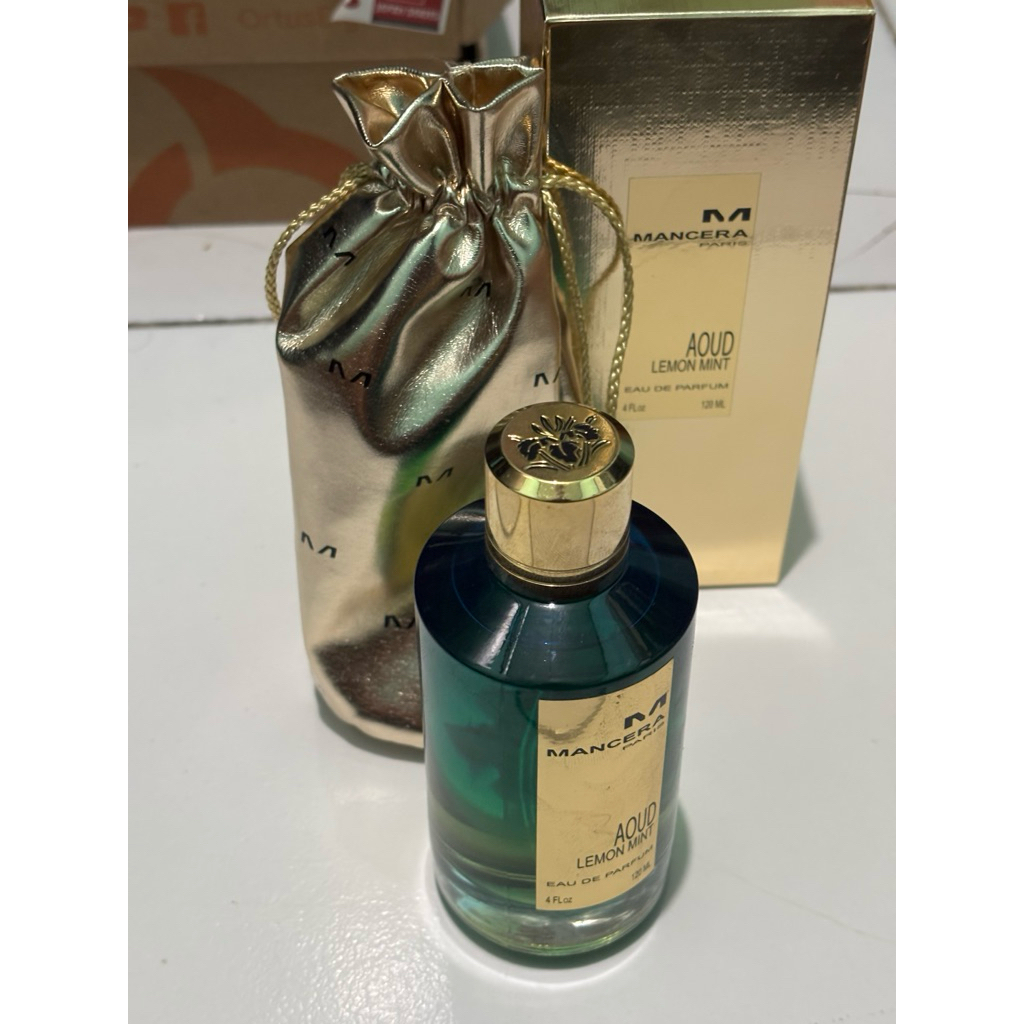 Jual Preloved Mancera Aoud Lemon Mint | Shopee Indonesia