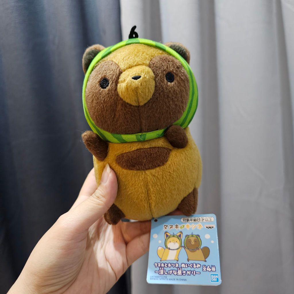 Jual [ Random_3 ] Boneka Tanuki Semangka / Pajangan Boneka Tanuki ...