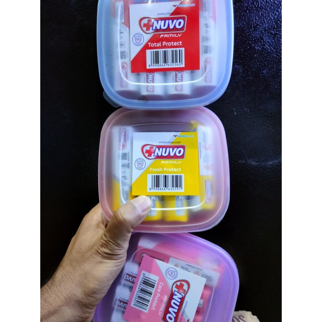 Jual Sabun Nuvo isi 4 free box | Shopee Indonesia