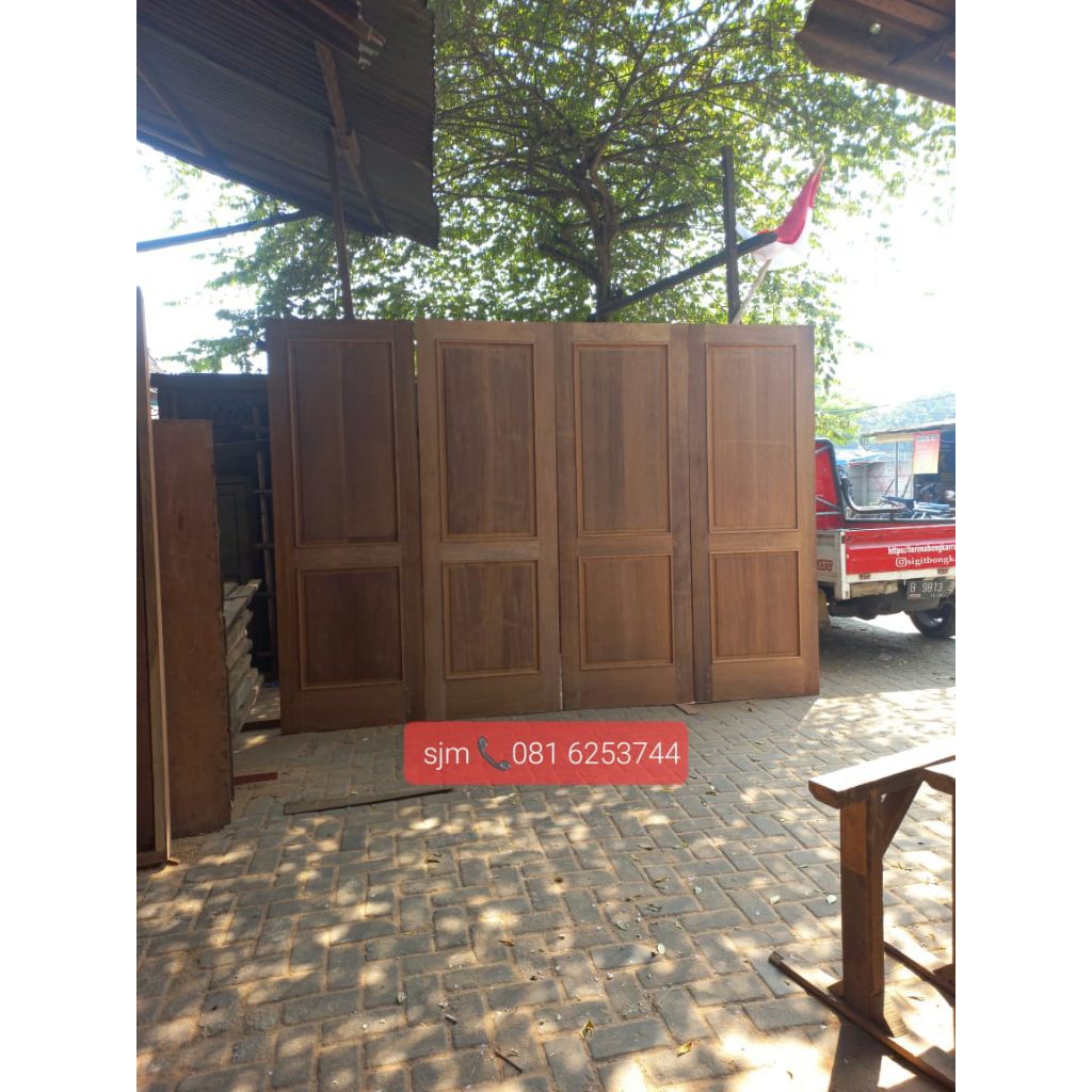 Jual pintu solid merbau papua oven | Shopee Indonesia