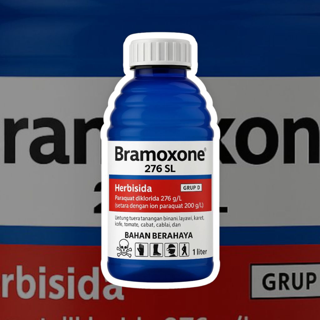 Jual BRAMOXONE 276SL HERBISIDA OBAT RUMPUT LIAR AMPUH 200ML DICAMPUR ...