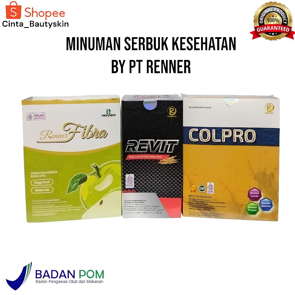 Jual FIBRA RENNER / COLPRO RENNER / REVIT RENNER BPOM 1 BOX | Shopee ...