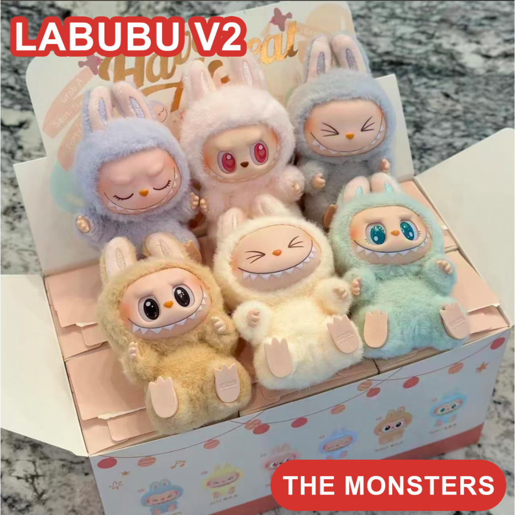 Jual [Best Sale]The Monster Labubu V2-Have A Seat Labubu,Blind Box ...