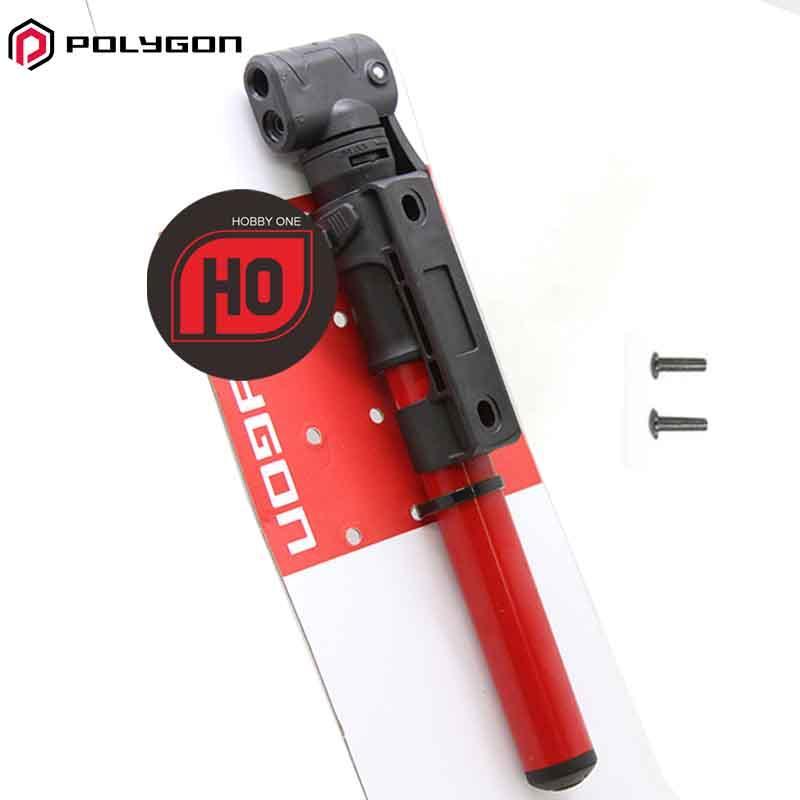 Jual POLYGON MP-01 TELESCOPE Alloy Mini Pump Black Red - Pompa Tangan ...