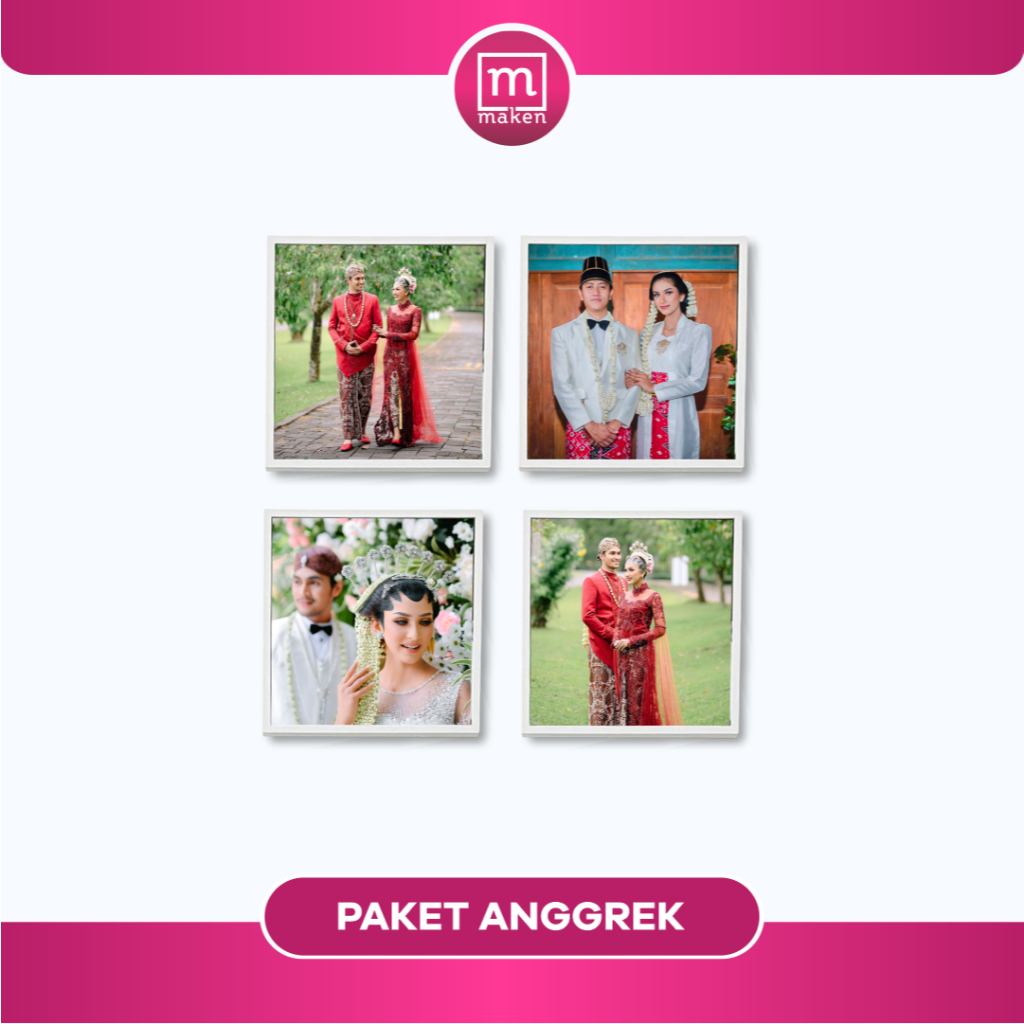 Jual Makenliving - Bingkai Foto Premium Include Fetak Foto Ukuran 20 x ...