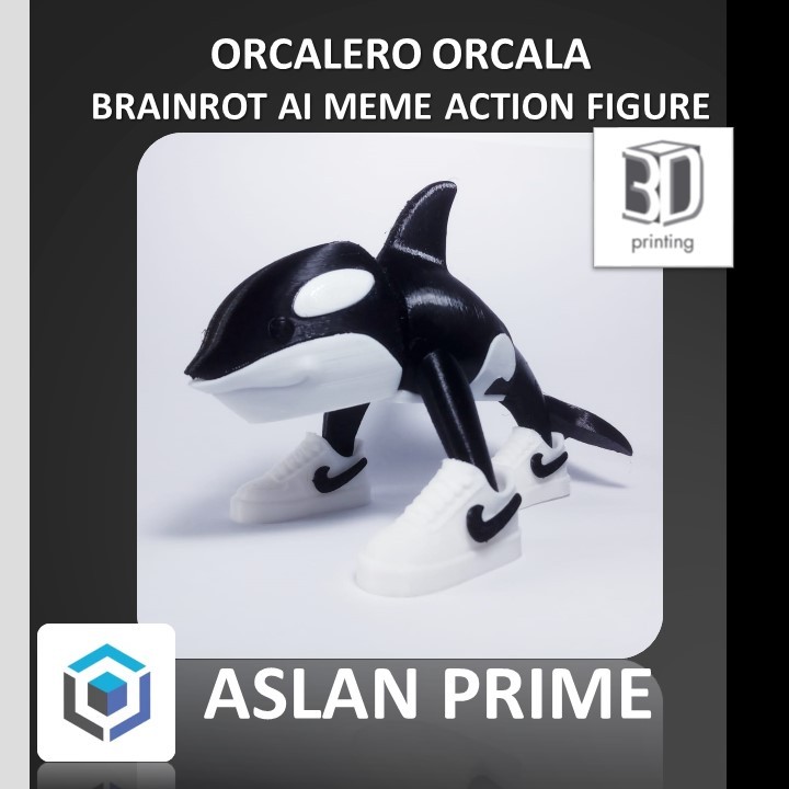 Jual ORCALERO ORCALA ARTICULATED ACTION FIGURE 3D Print Mainan Toy Toys ...