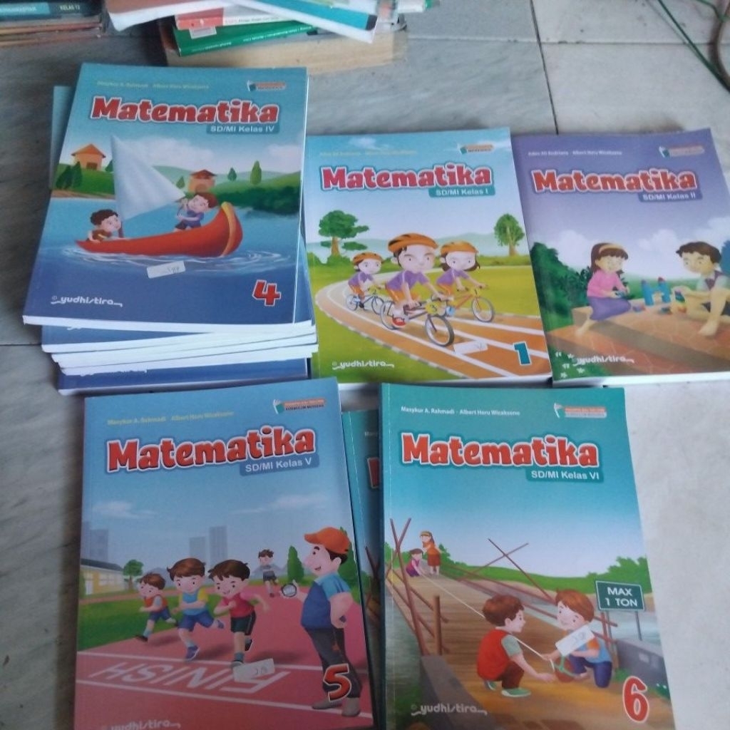 Jual MATEMATIKA YUDHISTIRA KELAS 1 2 3 4 5 6 SD/MI KURIKULUM MERDEKA dan K13 EDISI REVISI ...