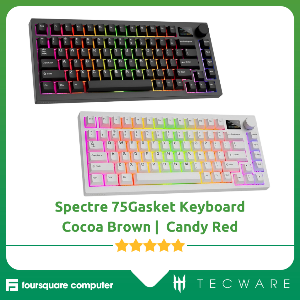 Jual Tecware Spectre 75 Gasket Mount Mechanical Keyboard | Shopee Indonesia