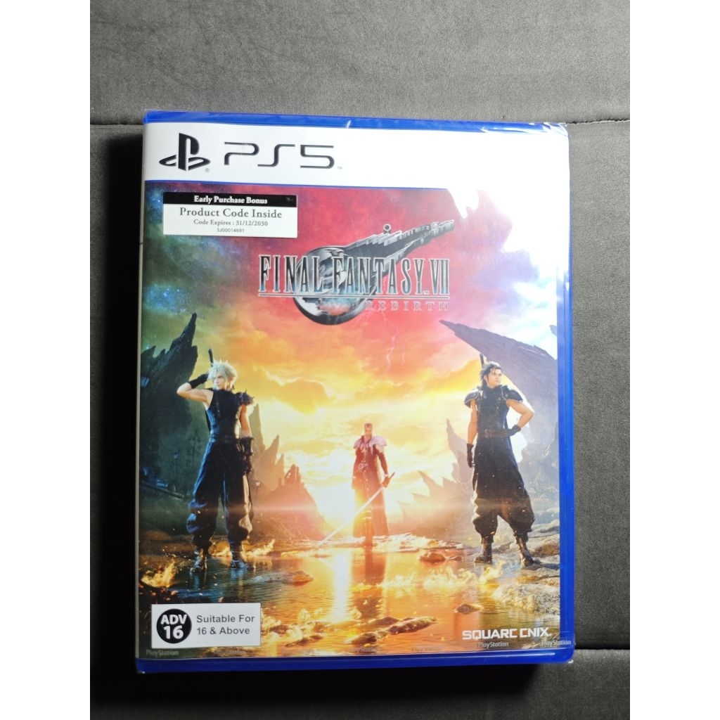 Jual PS5 Final Fantasy VII Rebirth REG 3 ASIA / FF 7 Rebirth Day One Edition New and Sealed ...
