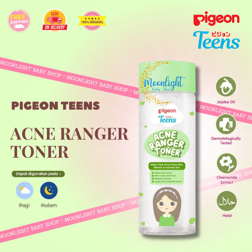 Jual PIGEON TEENS ACNE RANGER TONER 95ML | Shopee Indonesia