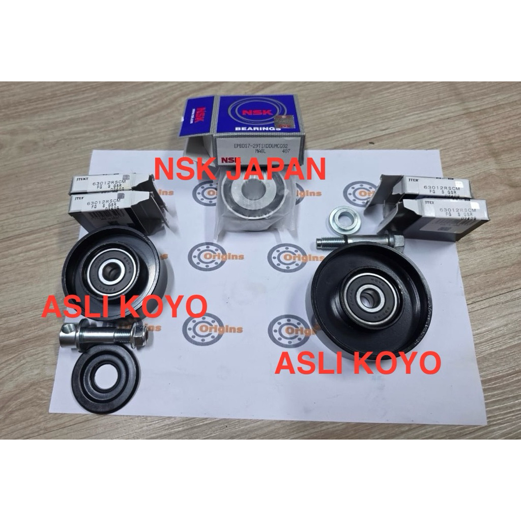 Jual TENSIONER INNOVA DIESEL HILUX DIESEL FORTUNER DIESEL KOMPLIT SET ...