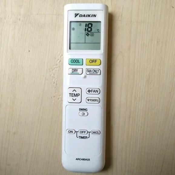 Jual Remote Ac Daikin Inverter FTC FTKC FTQ FTKQ FTK R32 R22 R410 ...