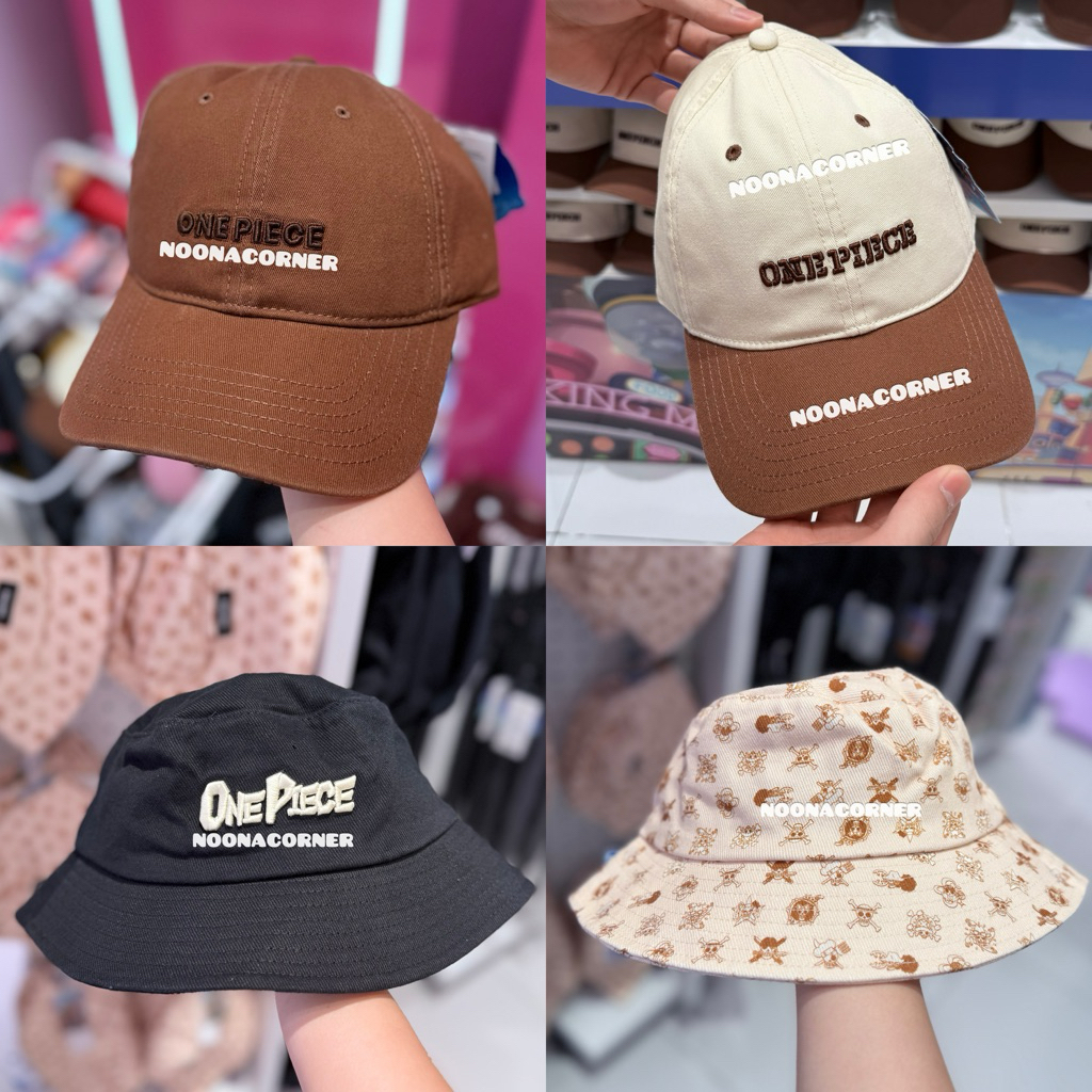 Jual Miniso x One Piece ‼️ Topi Bucket / Topi Baseball Printed One ...