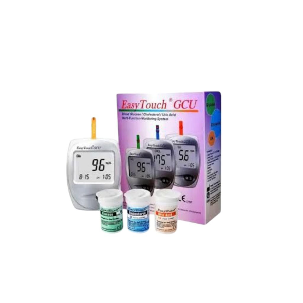 Jual Easy Touch GCU Alat Cek Gula Darah, Kolesterol, Asam Urat + BONUS ...