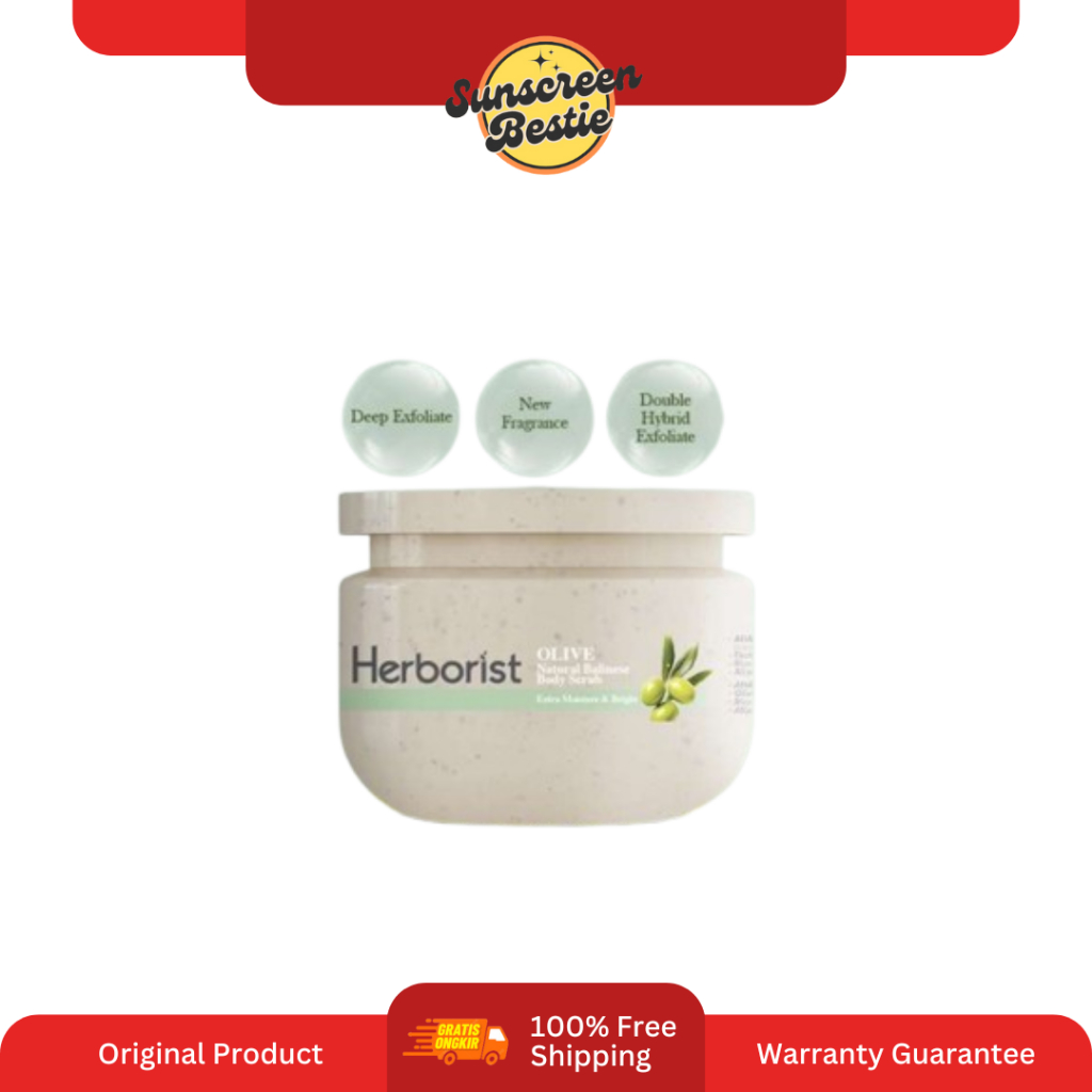 Jual HERBORIST NATURAL BALINESE BODY SCRUB 100 GR | Shopee Indonesia