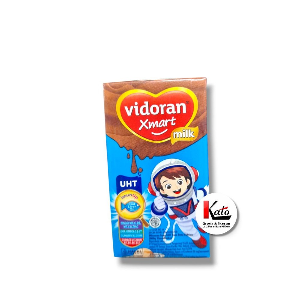 Jual Vidoran Xmart Milk Cokelat UHT 110ml | Shopee Indonesia