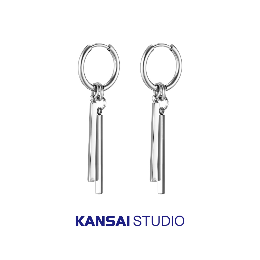 Jual KANSAI Anting Lingkar Dua Batang Piercing Gaya Punk Kesan Mewah ...