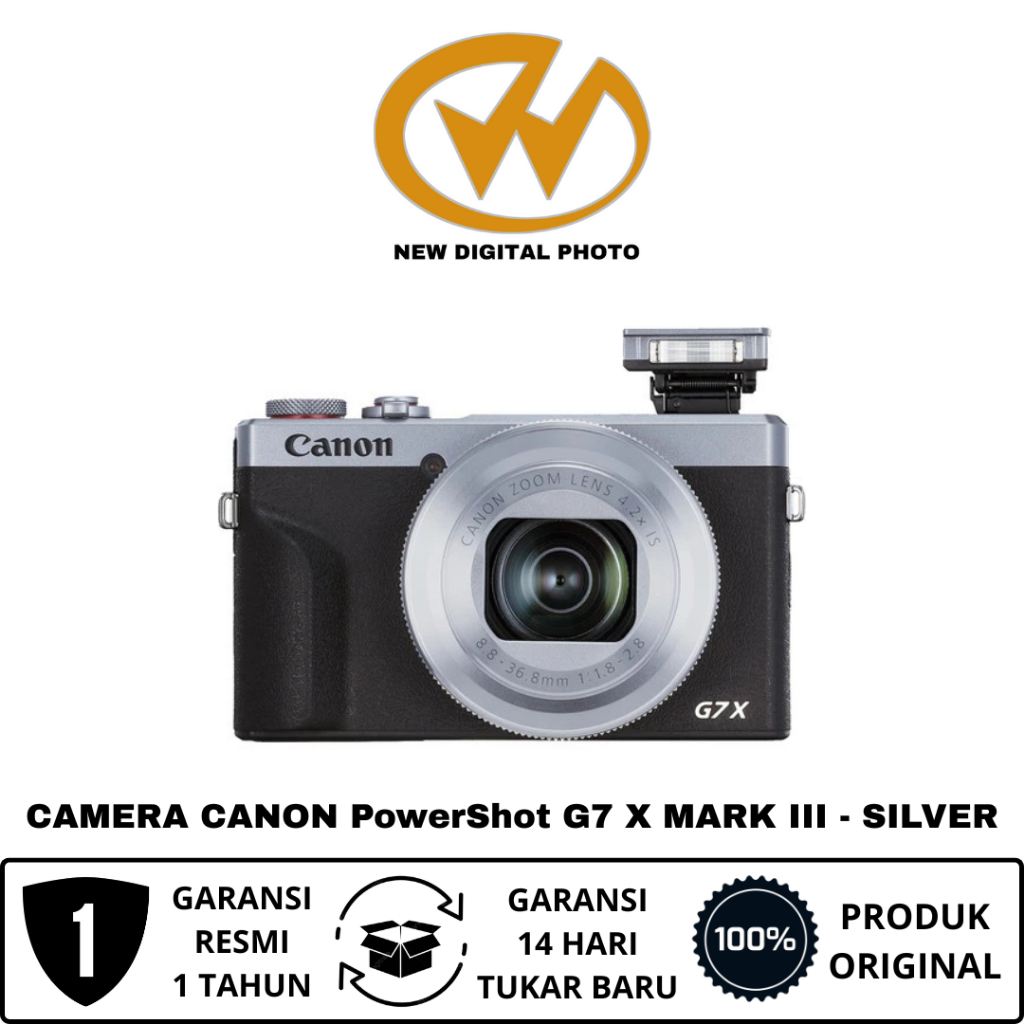 Jual Canon PowerShot G7 X Mark III Digital Camera / Kamera Canon G7X III / Kamera Vlogger Live ...