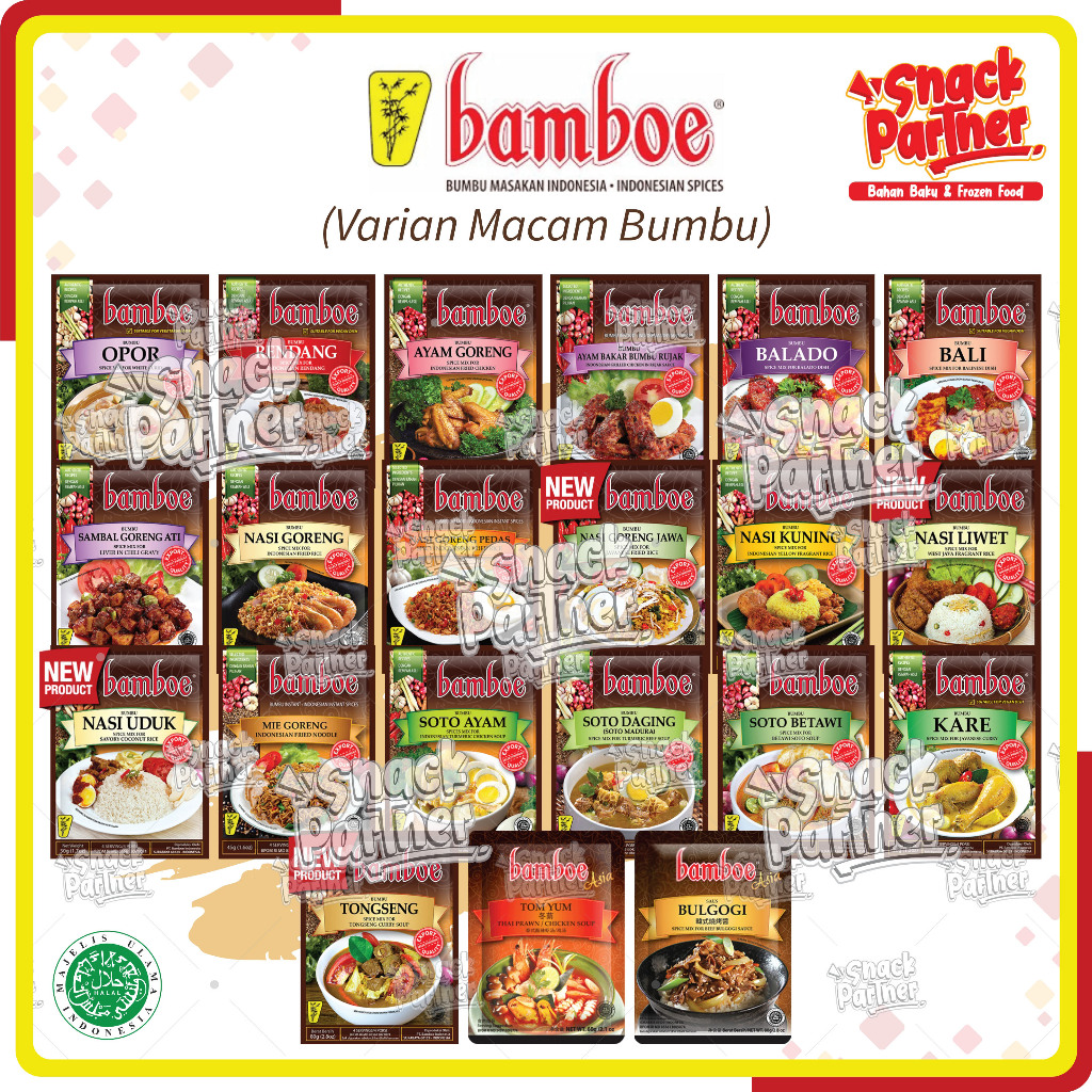Jual BAMBOE | BUMBU MASAK Indonesia & Asia Instant Spices - Opor ...