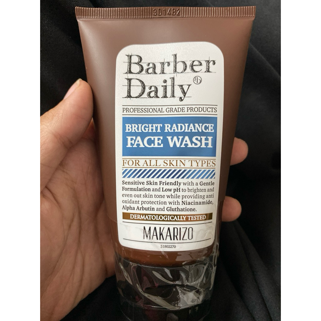 Jual Barber daily Bright Radiance Face Wash 100 mL | Shopee Indonesia
