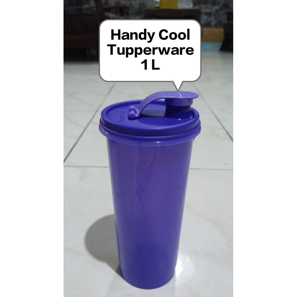 Jual Botol Minum Handy Cool / Slim Line 1 L Tupperware Baru | Shopee ...