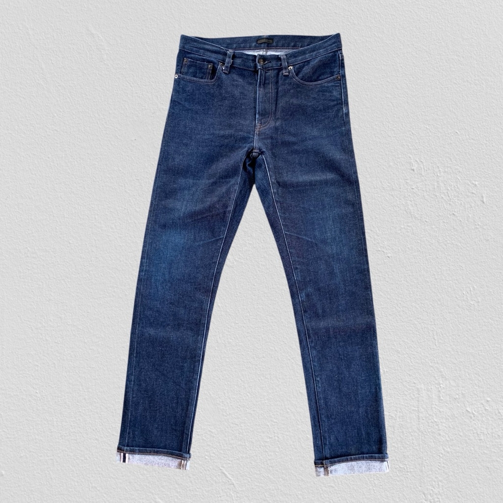 Jual UNIQLO SELVEDGE INDIGO BLUE ( 32 ) | Shopee Indonesia