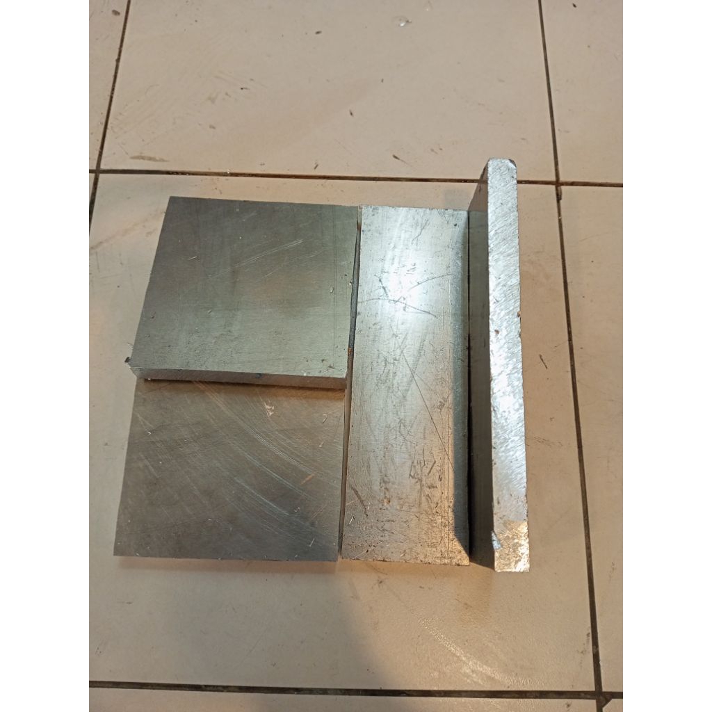 Jual Plat Aluminium Tebal 12mm x 100mm x 100mm | Shopee Indonesia