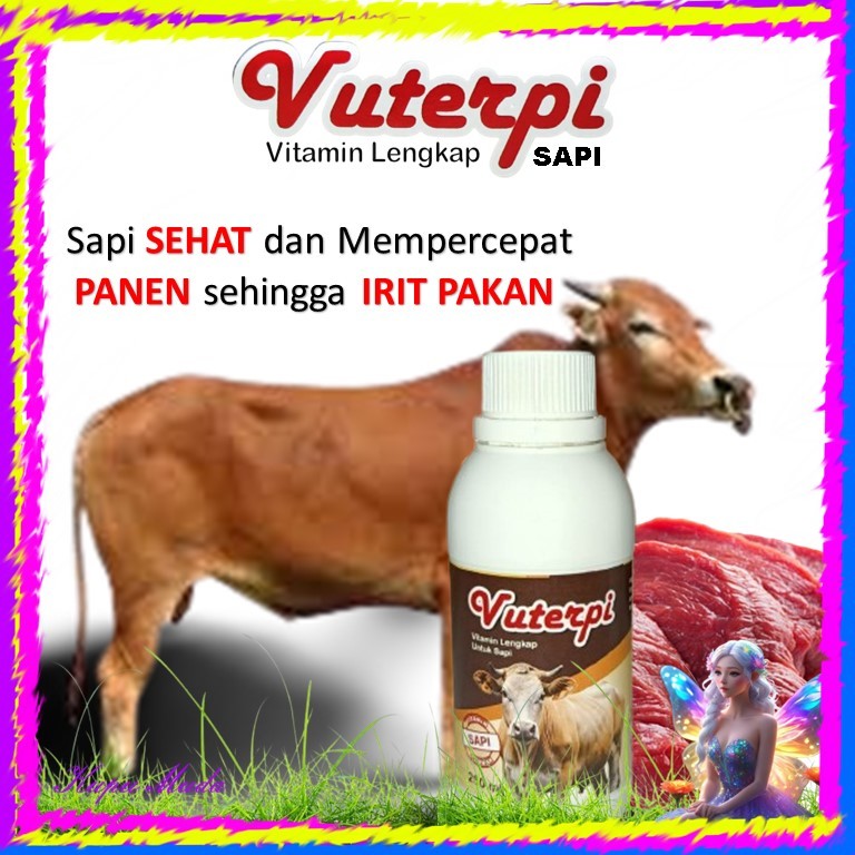 Jual VITAMIN SAPI AGAR CEPAT GEMUK / vitamin sapi penggemuk badan ...