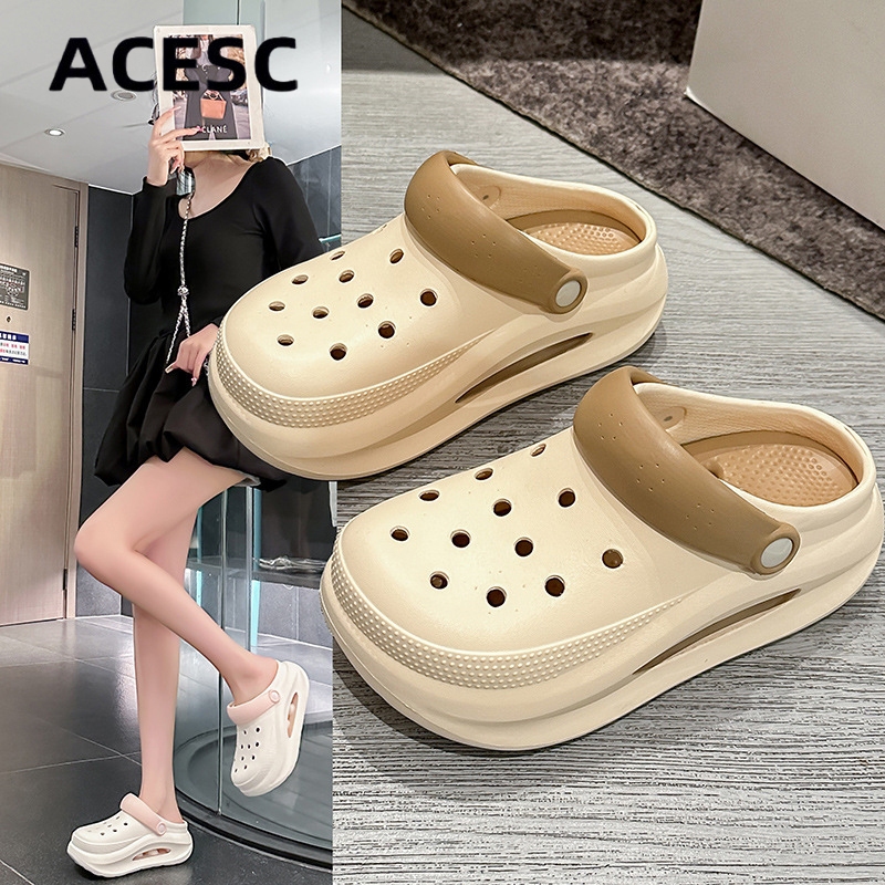 Jual ACESC Sandal Baim Wanita Dewasa Sepatu Kodok FUJI Permata Platform ...