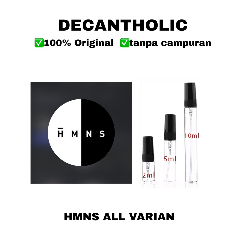 Jual decant HMNS (all varian) + sore | Shopee Indonesia
