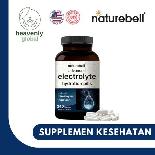 Jual Naturebell Advanced Electrolyte Hydration Pills- 240 Capsules, Non ...