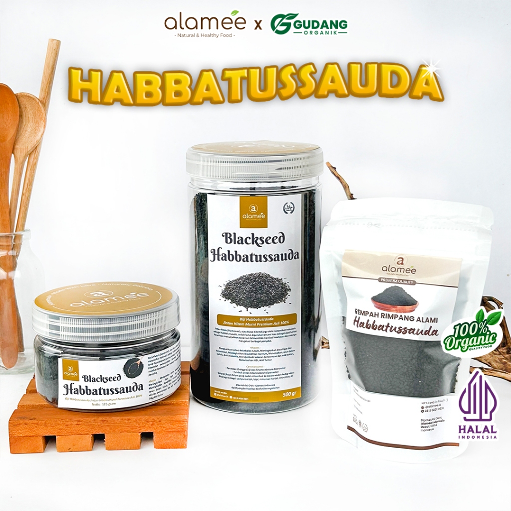 Jual ALAMEE Jinten Hitam Habbatussauda Biji Jintan Habatusauda Original ...