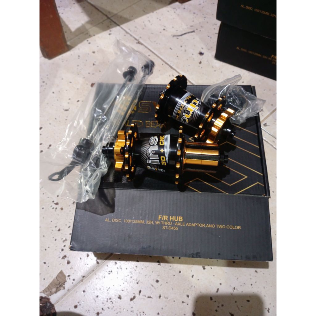 Jual Hub Syte Rampage ST D455 cnc 32hole cnc | Shopee Indonesia