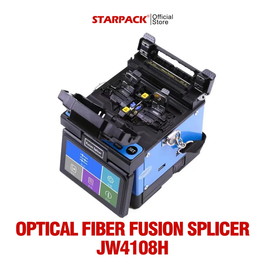 Jual JOINWIT FUSION SPLICER JW4108H SPLICING MACHINE / FTTH FIBER OPTIC ...