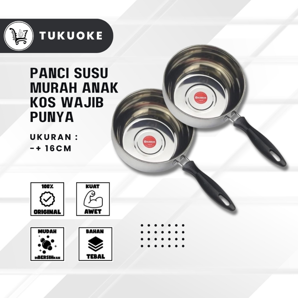 Jual PANCI SUSU MURAH STAINLEES PANCI REBUS MIE Fitri Panci Susu ...