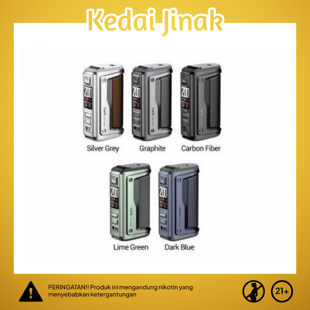 Jual DEVICE ARGUS GT II MOD ONLY BY VOOPOO 100% ORIGINAL ARGUS GT II ...