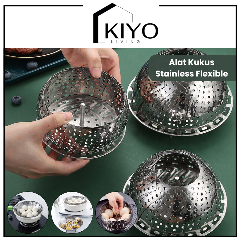 Jual KIYO Alat Kukus Stainless Flexible Kualitas Tinggi / Steamer Alat ...