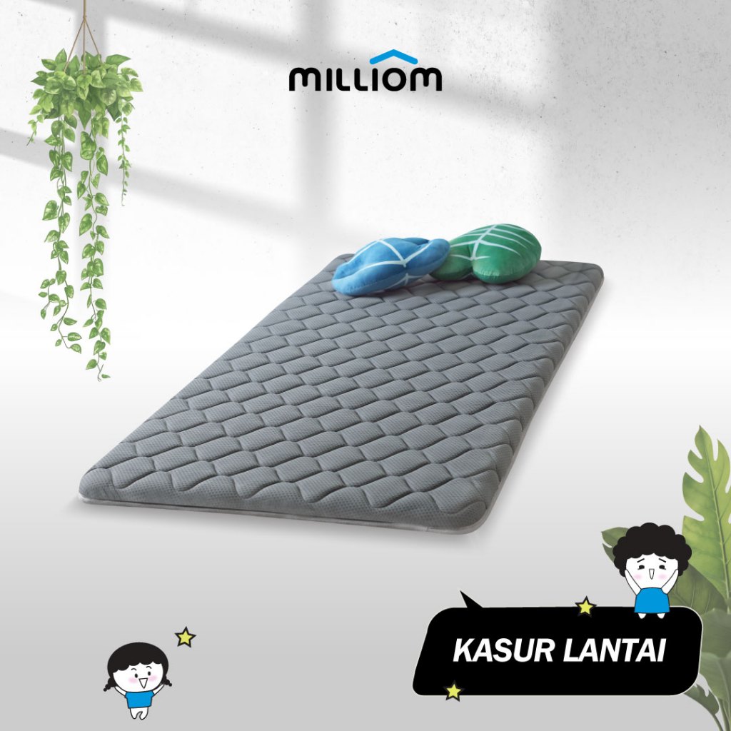 Jual Kasur Lipat MILLIOM Anti Slip | Tebal 5cm & 10cm | Matras Gulung ...