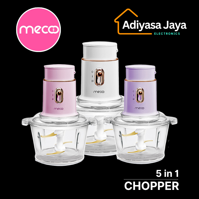 Jual 5 in 1 Chopper (Mecoo) / Food Processor / Blender / Penggiling ...